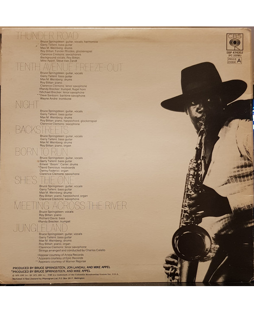 Bruce Springsteen – Born To Run - Tron Records | Vinyl LP - Bruce ...