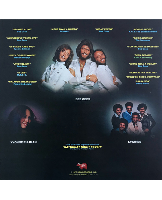 Various – Saturday Night Fever - Tron Records | Vinyl LP - VARIOUS ...