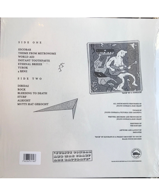 RATGRAVE – Rock - Tron Records | Vinyl LP - RATGRAVE Electronic FUSION MINT