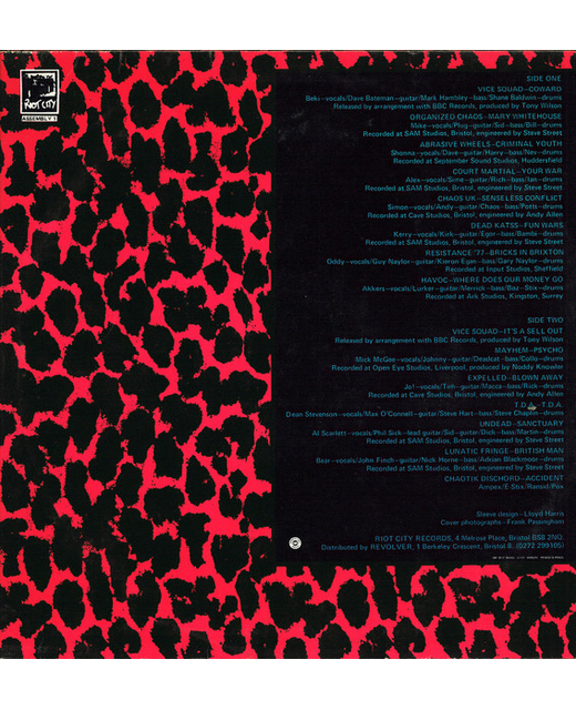 Various - Riotous Assembly - Tron Records | Vinyl LP - VARIOUS ROCK PUNK