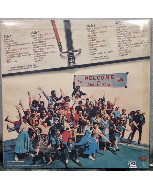 Various Artists - Grease - Tron Records | Vinyl LP - VARIOUS SOUNDTRACK ...