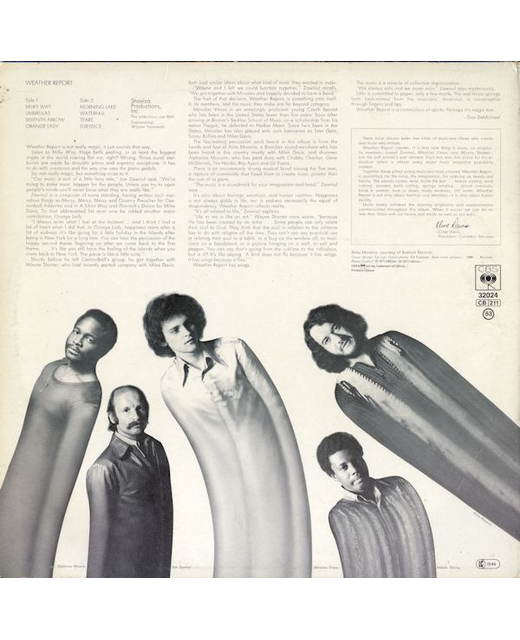 Weather Report - Weather Report - Tron Records | Vinyl LP - Weather ...