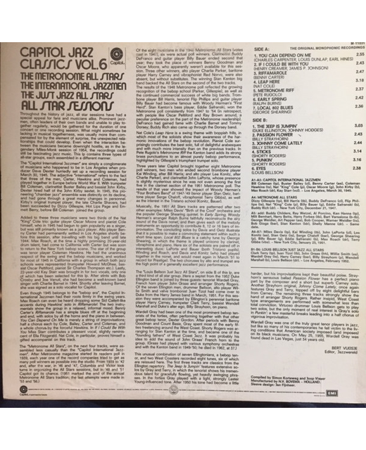 Various - All Star Sessions - Tron Records | Vinyl LP - VARIOUS JAZZ SWING