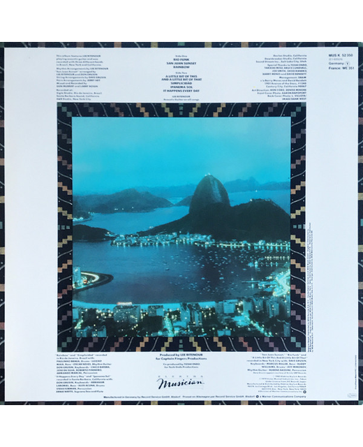 Lee Ritenour - Rio - Tron Records | Vinyl LP - Lee Ritenour JAZZ FUSION