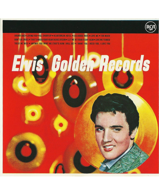 Elvis Presley Elvis Golden Records Tron Records Cds Elvis