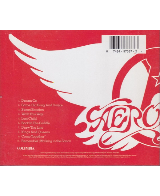 Aerosmith - Aerosmith's Greatest Hits - Tron Records | CDs - Aerosmith ...