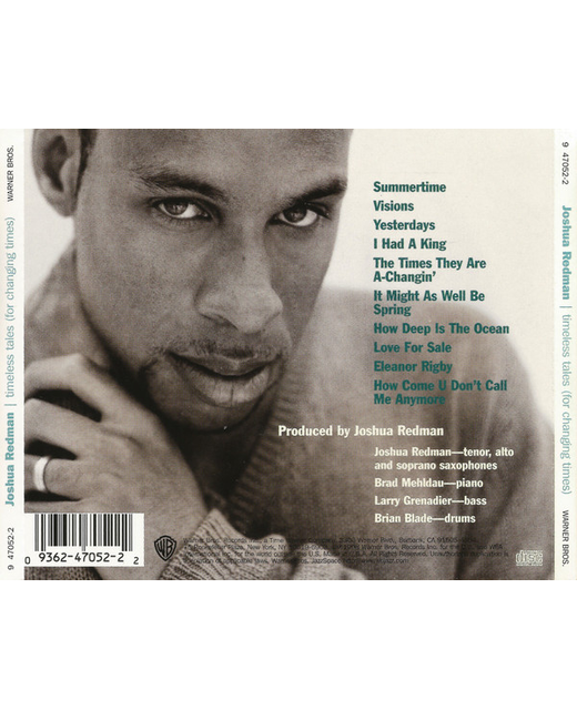 Joshua Redman - Timeless Tales (CD) - Tron Records | CDs - Joshua ...