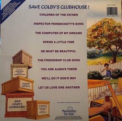 Peter And Hanneke Jacobs - Save Colby's Clubhouse - Tron Records ...