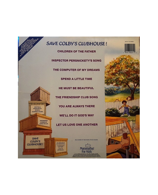 Peter And Hanneke Jacobs - Save Colby's Clubhouse - Tron Records ...