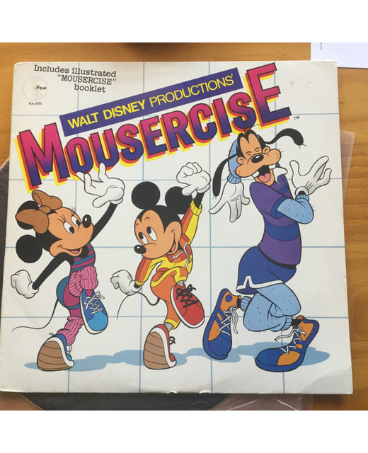 Various - Walt Disney Productions' Mousercise - Tron Records | Vinyl LP ...