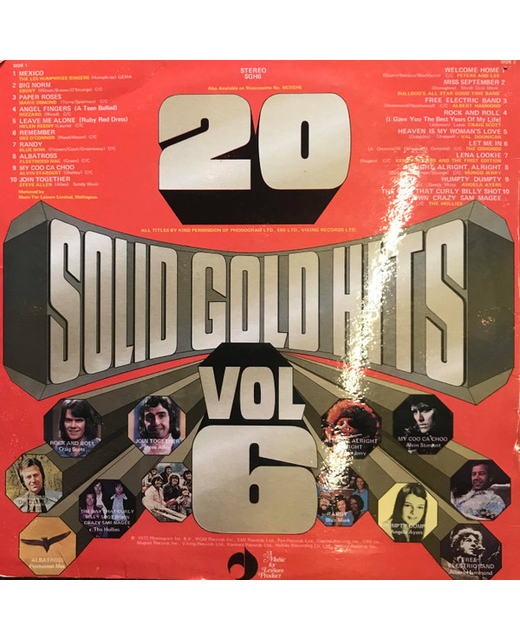 Various - Solid Gold Hits Vol 6 - Tron Records | Vinyl LP - VARIOUS ...