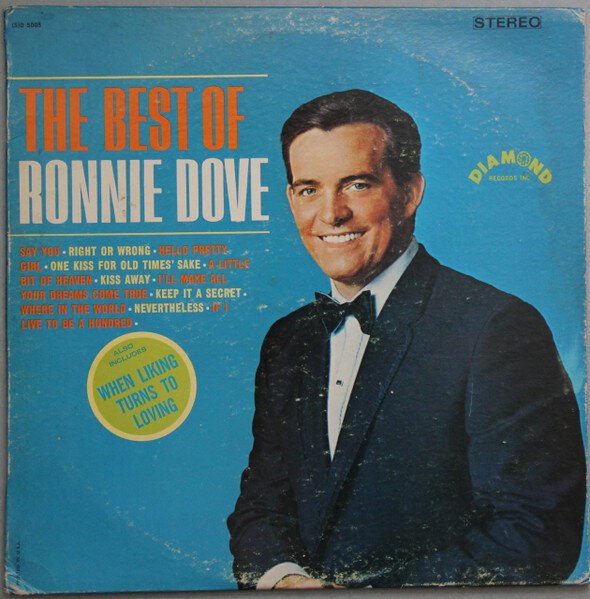 Ronnie Dove - The Best Of Ronnie Dove - Tron Records | Vinyl LP ...