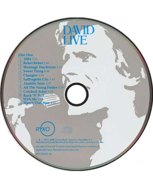 David Bowie - David Live (David Bowie At The Tower Philadelphia) - Tron ...