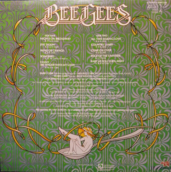 Bee Gees - Main Course - Tron Records | Vinyl LP - Bee Gees Rock Pop Rock