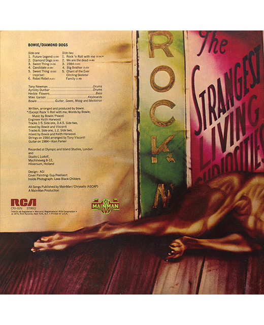 David Bowie - Diamond Dogs (12") - Tron Records | Vinyl LP - David ...