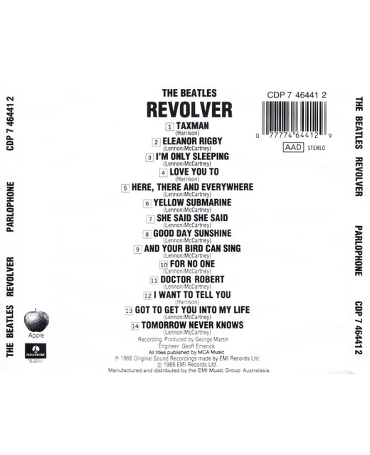 The Beatles - Revolver (CD) - Tron Records | CDs - The Beatles POP POP ...