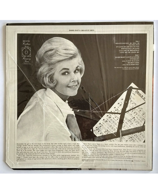 Doris Day - Doris Day's Greatest Hits (12") - Tron Records | Vinyl LP ...