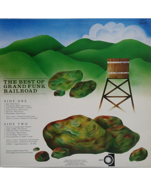 Grand Funk Railroad – The Best Of Grand Funk Railroad - Tron Records ...