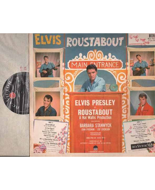 Elvis Presley - Roustabout (12") - Tron Records | Vinyl LP - Elvis ...