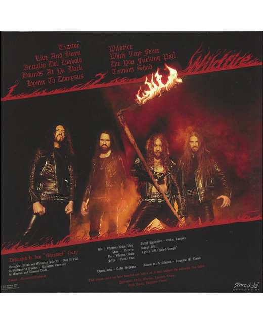 Destroyer 666 - Wildfire (12") - Tron Records | Vinyl LP - Destroyer ...