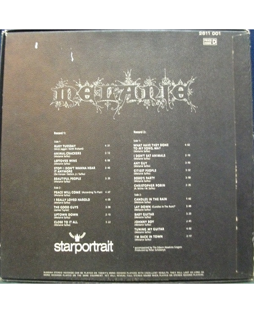 Melanie - Starportrait (Box Set) - Tron Records | Vinyl LP - Melanie ...