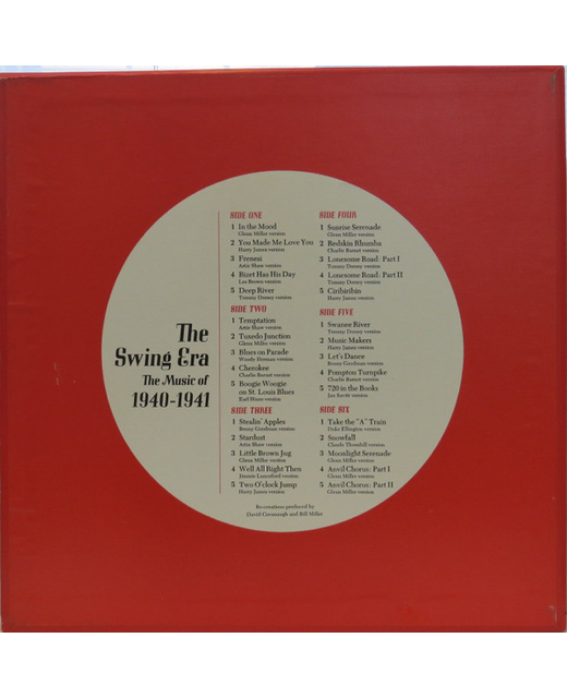 Various – The Swing Era 1940-1941 (Box Set) - Tron Records | Vinyl LP ...