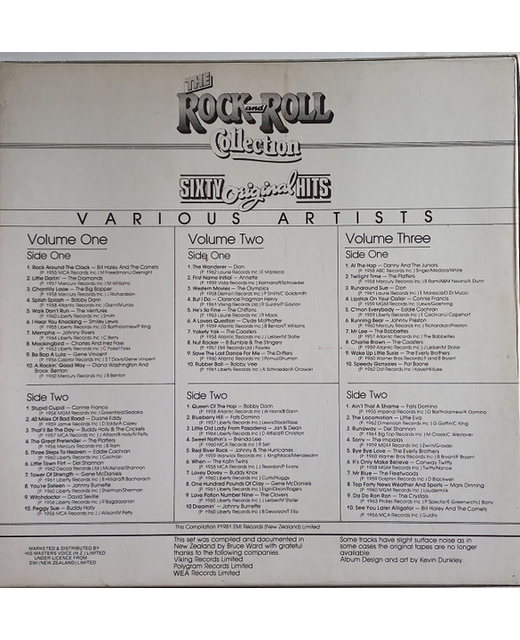 Various – The Rock and Roll Collection (Box Set) - Tron Records | Vinyl ...