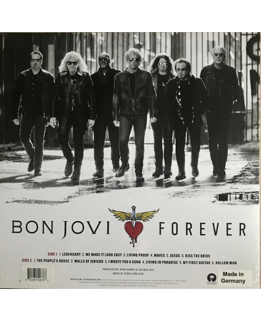Bon Jovi – Forever - Tron Records | Vinyl LP - Bon Jovi ROCK CLASSIC ...