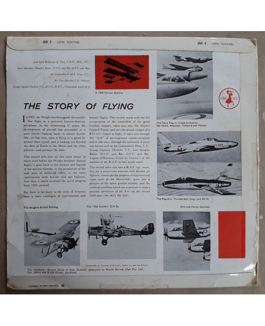 Various – The Story Of Flying - Tron Records | Vinyl LP - VARIOUS Non ...